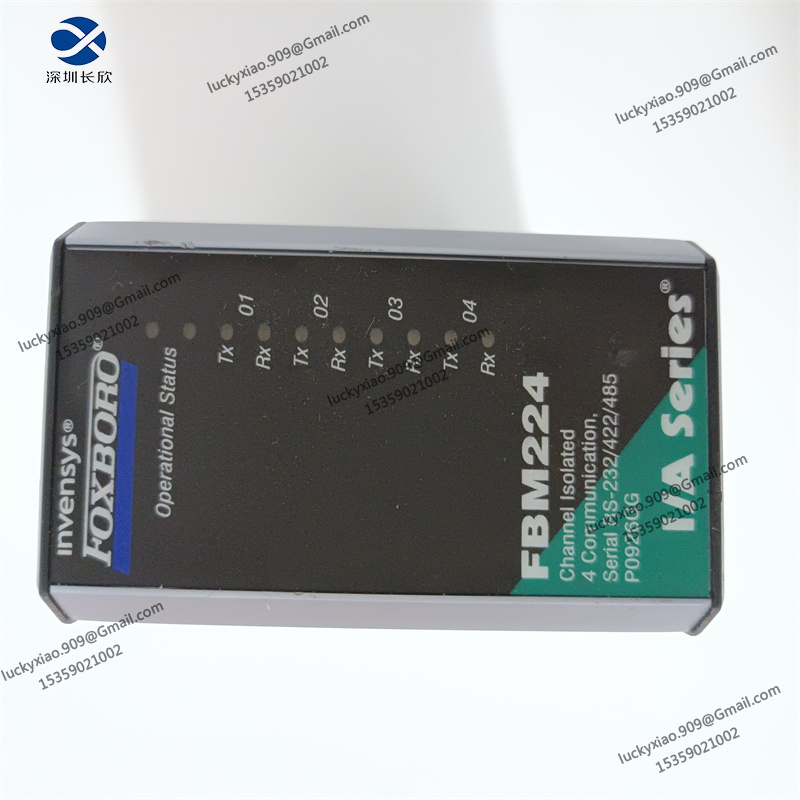 FOXBORO FBM224 P0926GG DCS system I/O module, available in stock ...