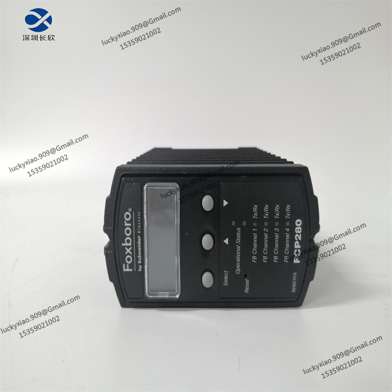 FOXBORO FCP280 RH924YA DCS system I/O module, available in stock ...