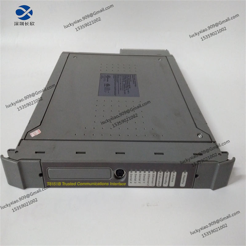 ICS TRIPLEX | T8151B | TMR Processor Spare parts module - Changxin ...