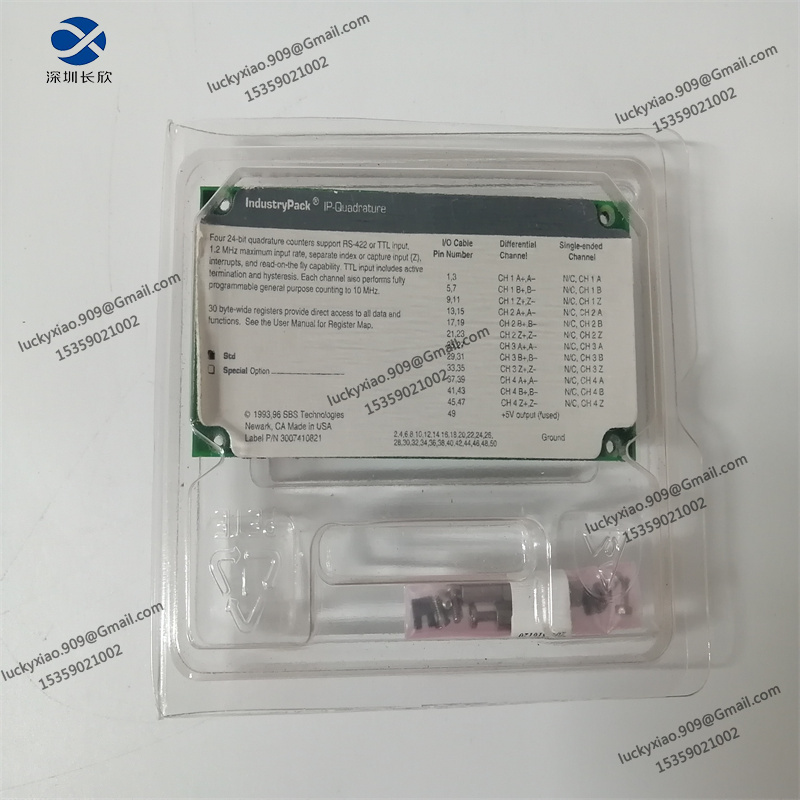 GE IP-QUADRATURE DCS/PLC system spare parts - Changxin Automation1