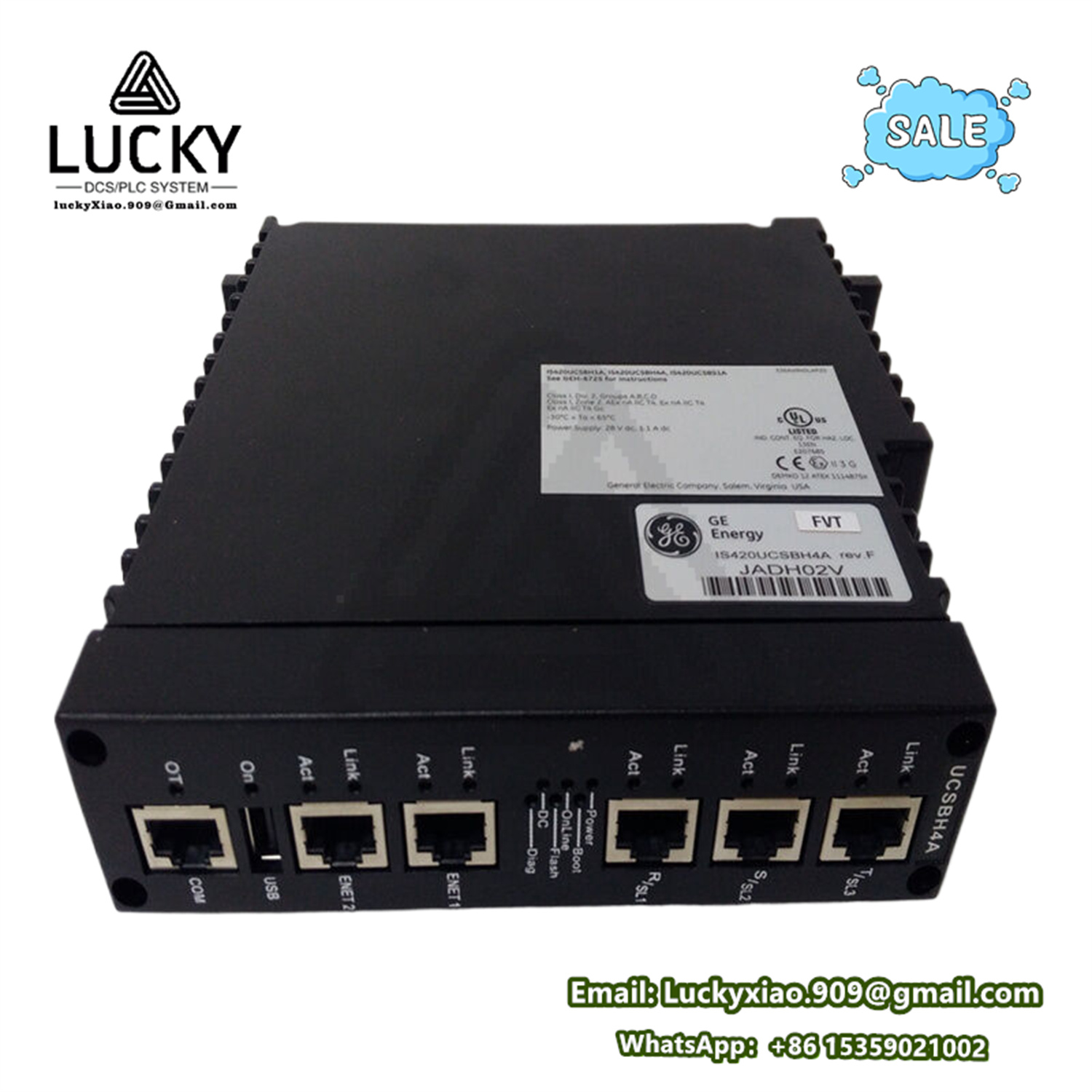 Mark VIe series controller module IS420UCSBH4A GE （General Electric ...