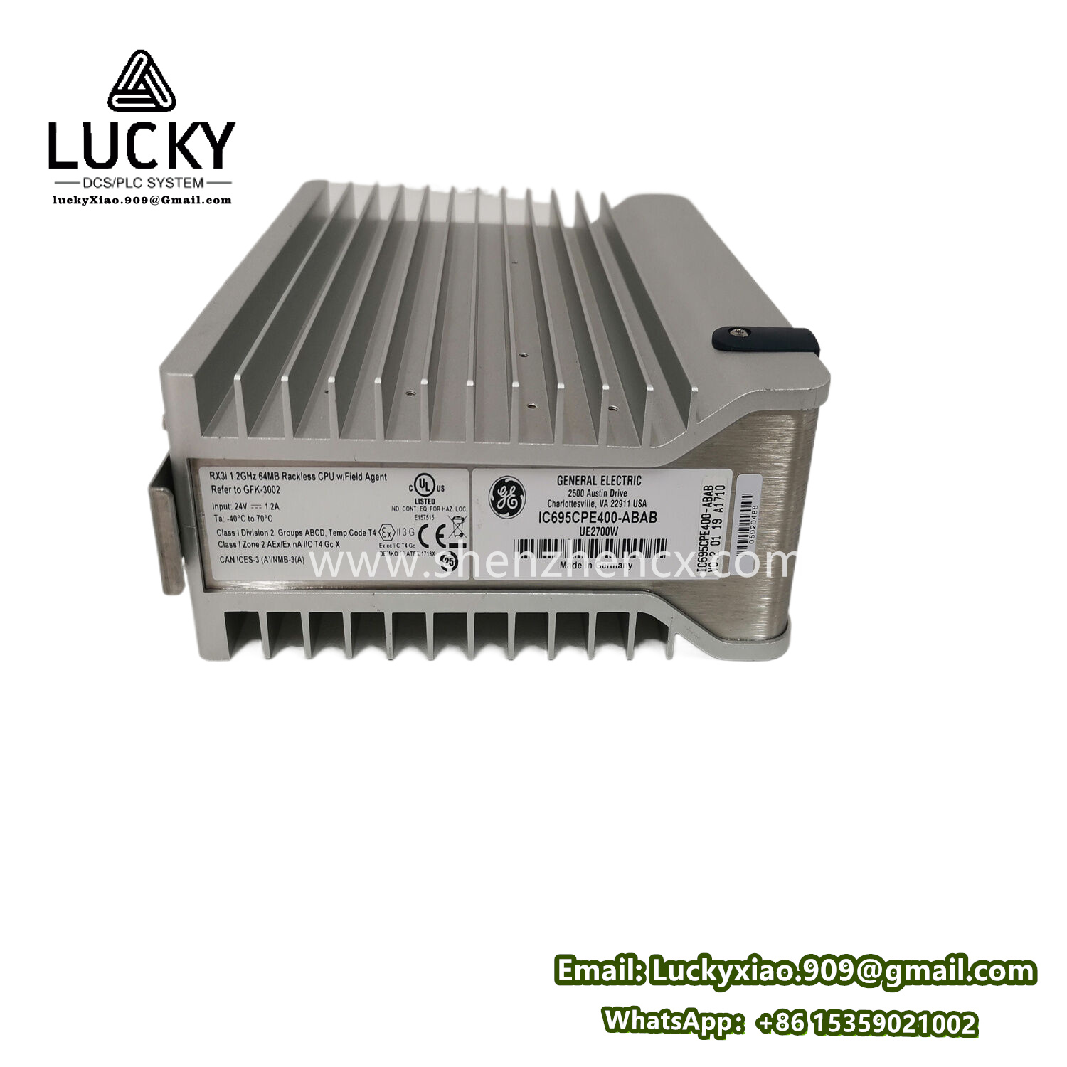 GE IC695CPE400-ABAB Programmable Automation Controller (PAC) CPU module ...