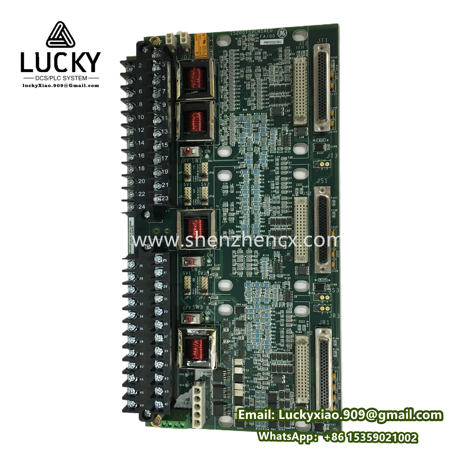 IS200TSVCH1AED | GE Electric Mark VI series high-voltage analog input ...