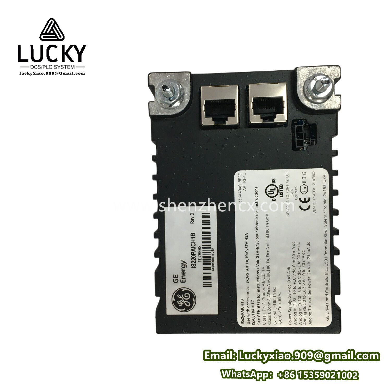 IS220PAICH1B | GE Electric Profibus DP-V1 Slave Interface Module ...